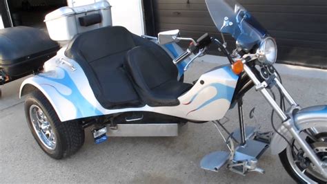 Full Body VW Trike Dual Front Disc Brakes Clam Shell Trailer Located