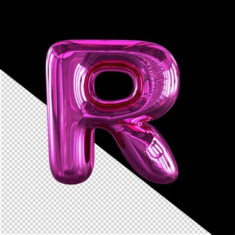 S Mbolo Infl Vel Letra R Psd Premium