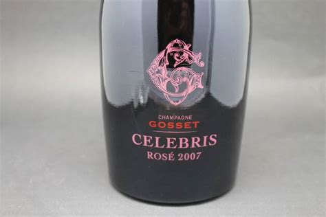 Gosset Celebris Rosé Extra Brut Champagne effervescent 2007