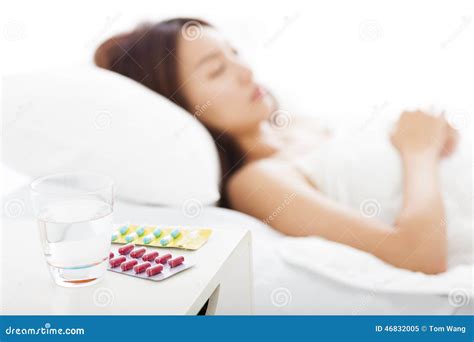 Woman Who Caught A Small Fish Falling Over Backwards Royalty Free Stock