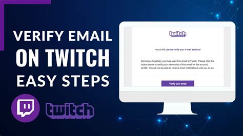 How To Verify Email On Twitch YouTube