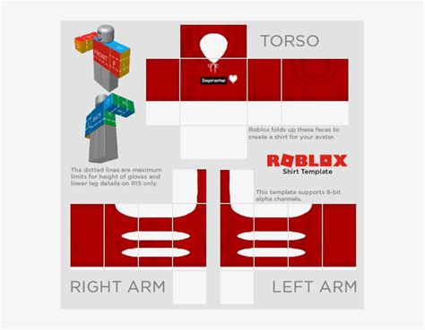 Roblox Template Png Roblox Shirt Template 2018 Free Transparent PNG