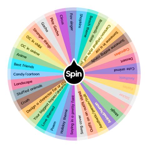 What To Draw Spin The Wheel Random Picker