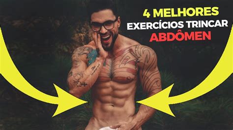 4 Melhores Exercícios TRINCAR O Abdômen GARANTIDO Como fazer Como