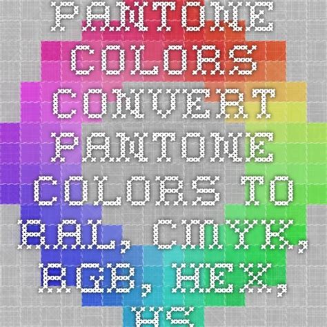 Convert Hex Number To Pantone Color Wyvr Robtowner