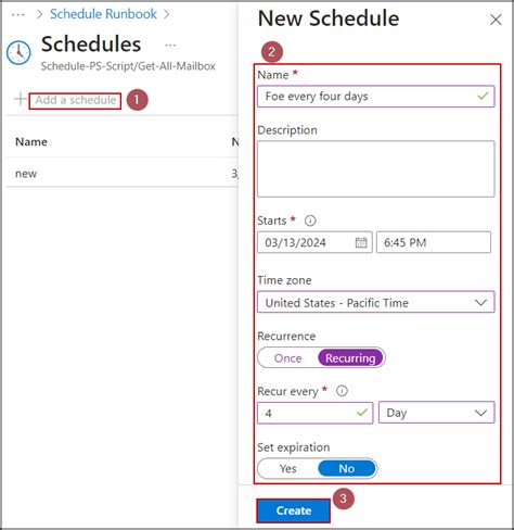 schedule powershell scripts using azure automation