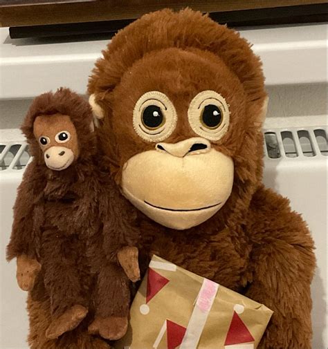 Adorable Stuffed Monkey And Friends Toy