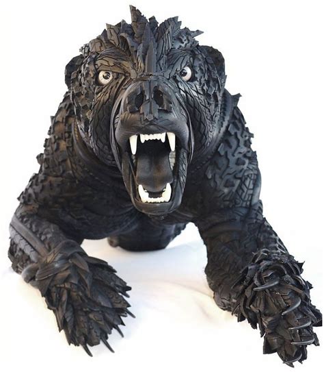 Les Incroyables Sculptures De Pneus De Blake McFarland 2Tout2Rien