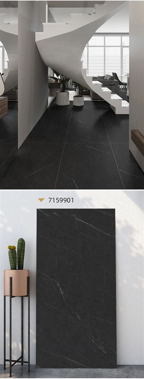 Luxury Style 750x1500mm Full Body Marble Look Slab Porcelain Tiles