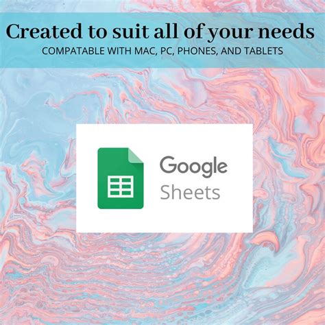 Sinking Funds Google Sheets Spreadsheets In Blue Savings Budget