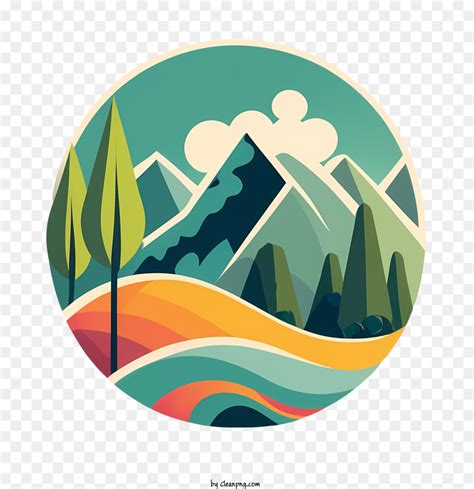 Nuvem De Montanha Montanha Floresta png transparente grátis