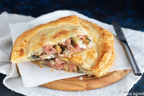 Calzone Sfoglia Prosciutto E Melanzane Ricetta Calzone Di Sfoglia