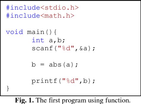 Figure 1 From A Procedural Way Of Teaching Procedural Programming