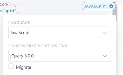 javascript jsfiddle code cannot run when out of jsfiddle environment stack overflow