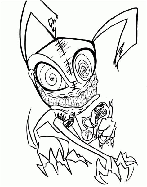 Desenhos De Apavorante Para Colorir Imprimir E Pintar Colorir Me