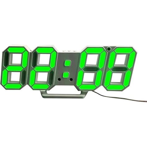 Horloge Murale Num Rique Led D Horloge Digitale R Veils Led Horloge