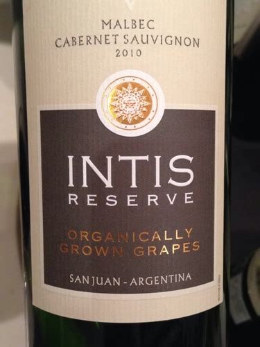 Bodega Finca Las Moras Intis Reserve Malbec Cabernet Sauvignon Vivino