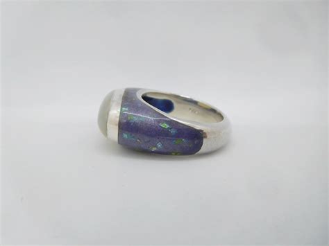 John Richardson Silver Enamelled Ring The Workshop Lewes