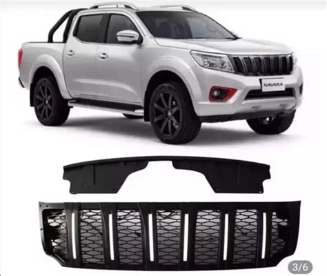 Parrilla Frontal Luz Led Nissan Np Frontier A Env O Gratis
