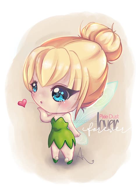 Tinkerbell Pixie Dust Lover Forever Speedpaint By Aklimalove On