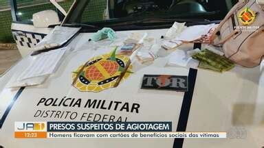 JA 1ª Edição Regional Três homens são presos em flagrante suspeitos