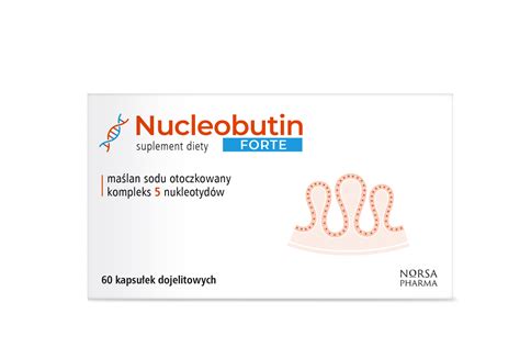 Norsa Pharma Nucleobutin Forte 60 kapsułek Dr Max Drogeria