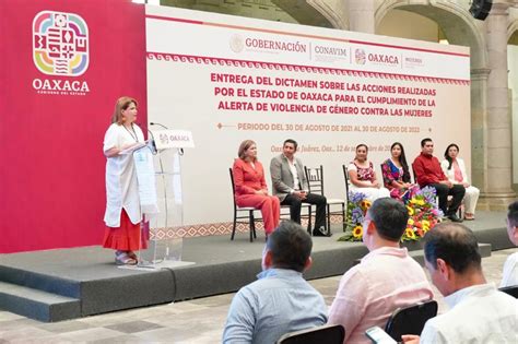Entrega Conavim dictamen de Alerta de Violencia de Género contra las