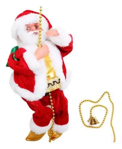 Boneco Papai Noel Sobe E Descer Musical Canta Movimento Parcelamento