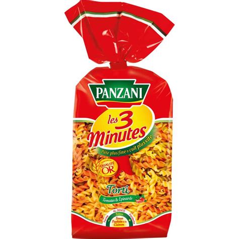 Torti légumes cuisson rapide Panzani 500 g La Belle Vie Courses