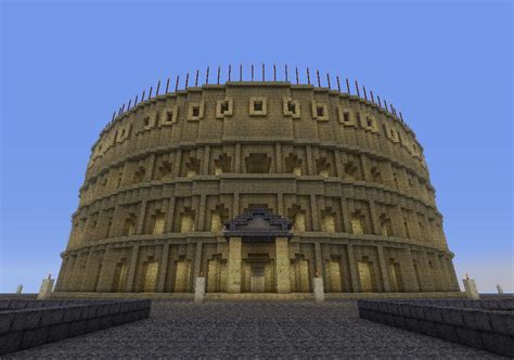 Minecraft Build Of The Colosseum