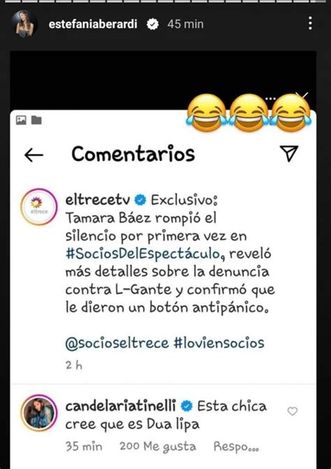Cande Tinelli apuntó filosa contra Tamara Báez en medio del escándalo