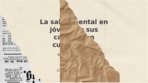 Calaméo salud mentalen jovenes y sus cambios en cuerentena