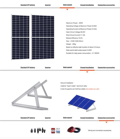 30kwh Commercial Solar Energy Battery Storage System