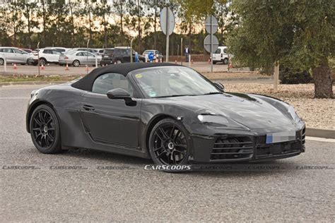 2025 Porsche 718 Boxster EV Spied As Part Evolution Part Revolution