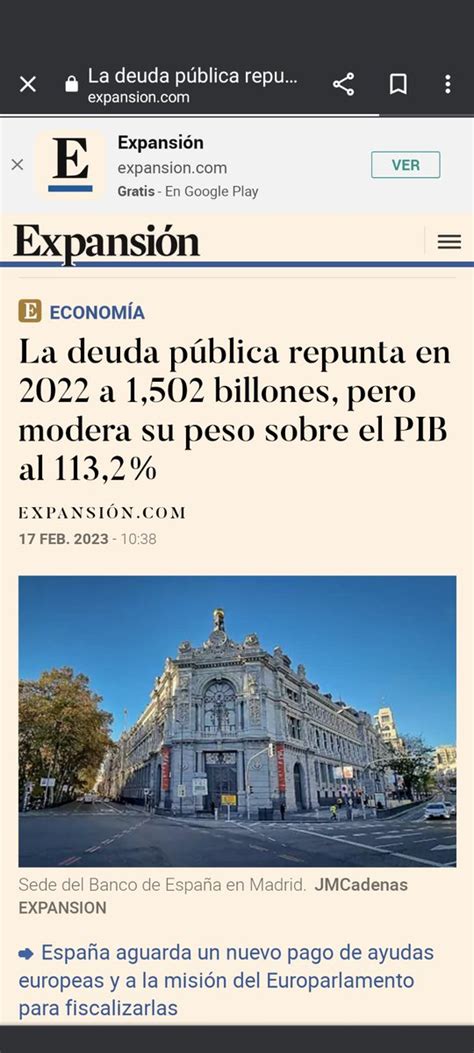 Unai Larrañaga on Twitter RT IdafeMartin La deuda pública se mide