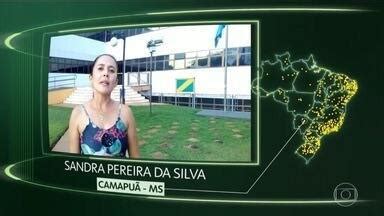 MSTV 2ª Edição Campo Grande Veja o qual o Brasil que Sandra Pereira