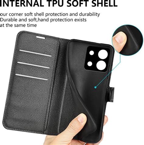 Xiaomi Redmi Note 13 Pro 5G Hoesje MobyDefend Kunstleren Wallet Book