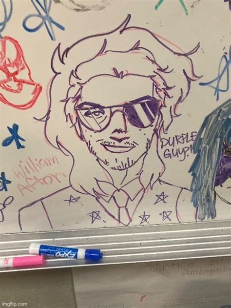 Purple Guy Drawing Imgflip