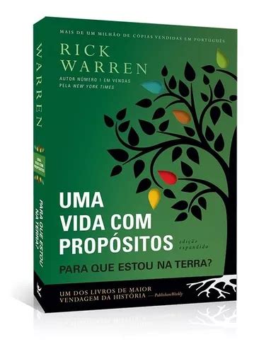 Uma Vida Propósitos Rick Warren MercadoLivre