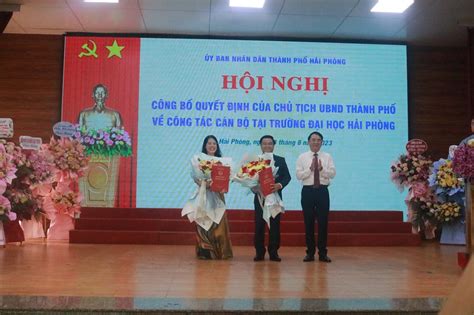 Công bố các quyết định Chủ tịch Hội đồng Trường hiệu trưởng Trường Đại