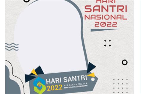 Link Twibbon Hari Santri Nasional Yang Bisa Dijadikan Bingkai