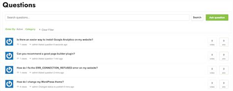 how to create a question and answers site in wordpress