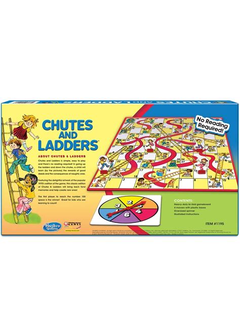 Chutes And Ladders Game Board