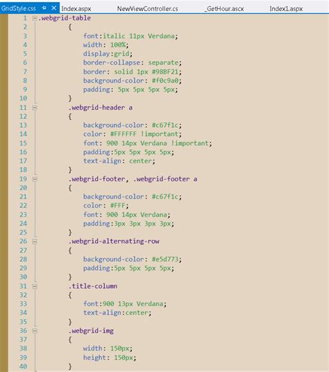the asp mvc club step by step how to use the webgrid web helper in mvc 4