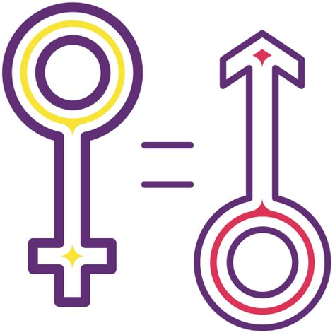 Igualdad De Género Iconos Gratis De Formas Y Simbolos