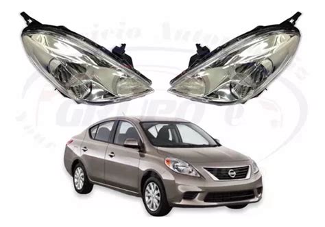 Par Faros Versa 2012 2013 2014 Nuevos Calidad Original Envío gratis