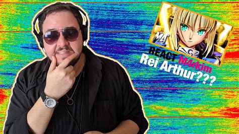 REACT Saber Fate Excalibur M4rkim YouTube