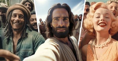 AI Shows What Selfies Of Iconic Characters From The Past Would Look