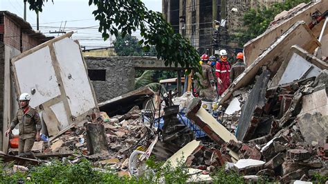 Al Menos Cinco Muertos Por El Derrumbe De Un Edificio En Brasil