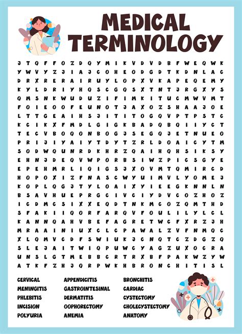 Free Printable Medical Terminology Worksheets